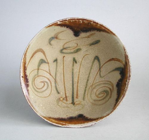 Rare Chinese Tang Dynasty Changsha Glazed Stoneware Bowl (item #1504556)